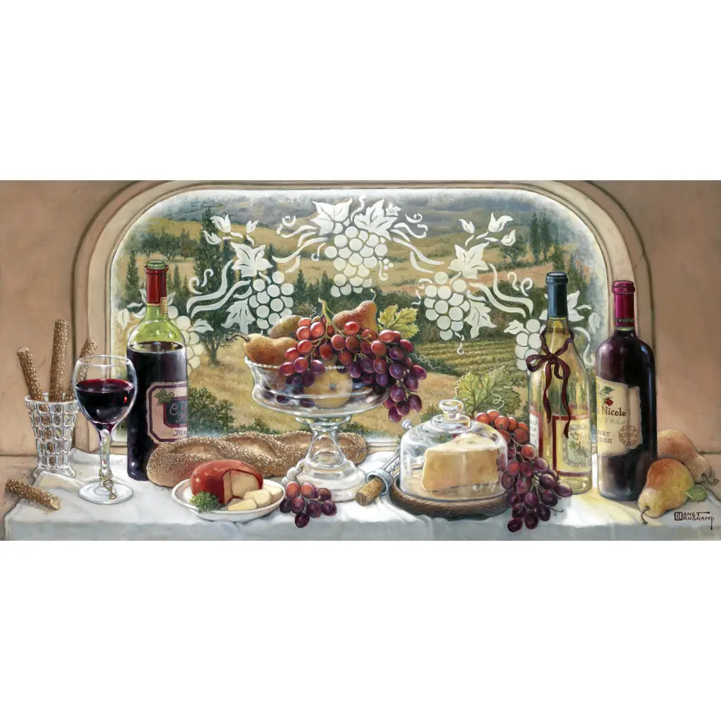 Decorative Wine tile-Harvest Celebration-Tile Mural