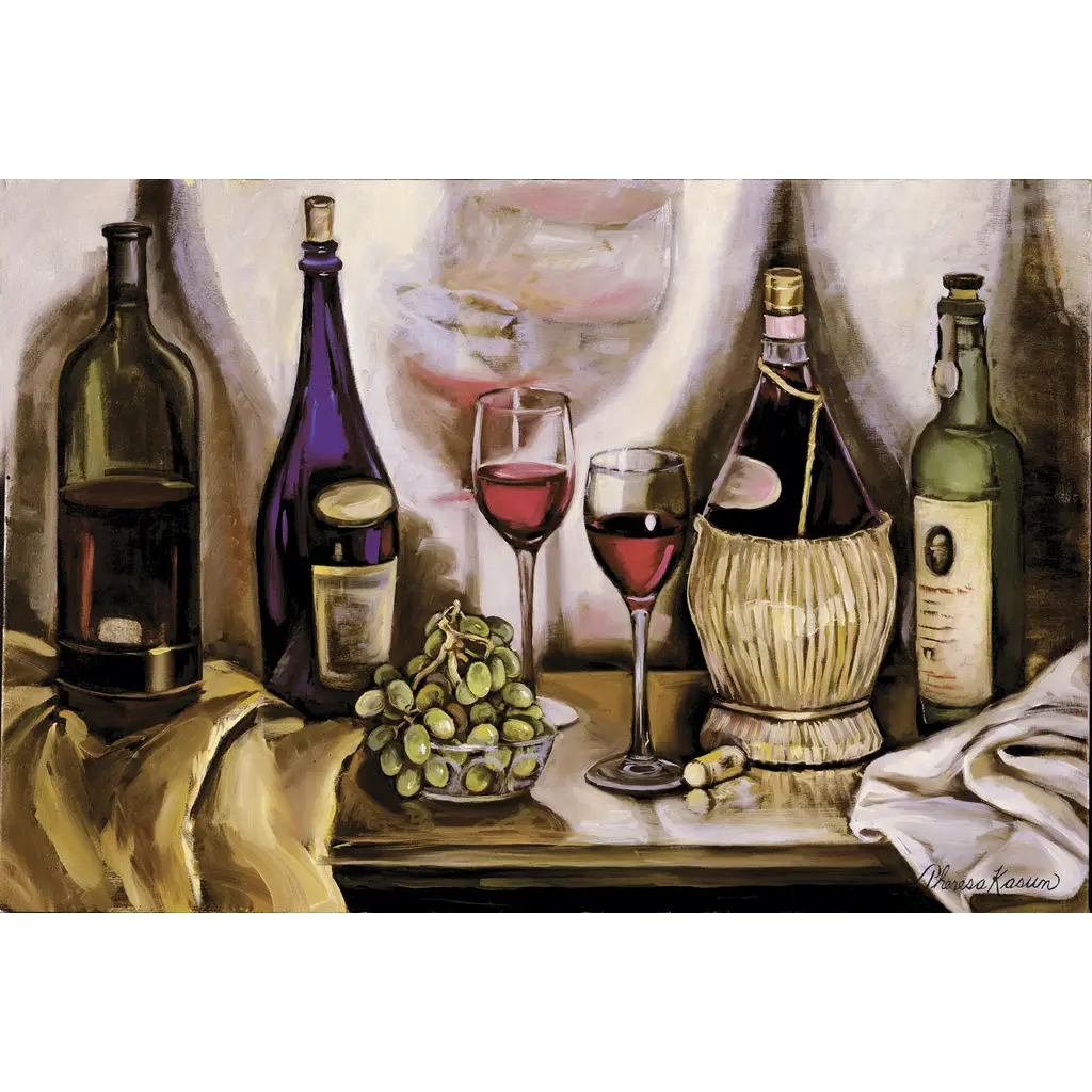 Decorative Wine tile-Wine Study-Tile Mural