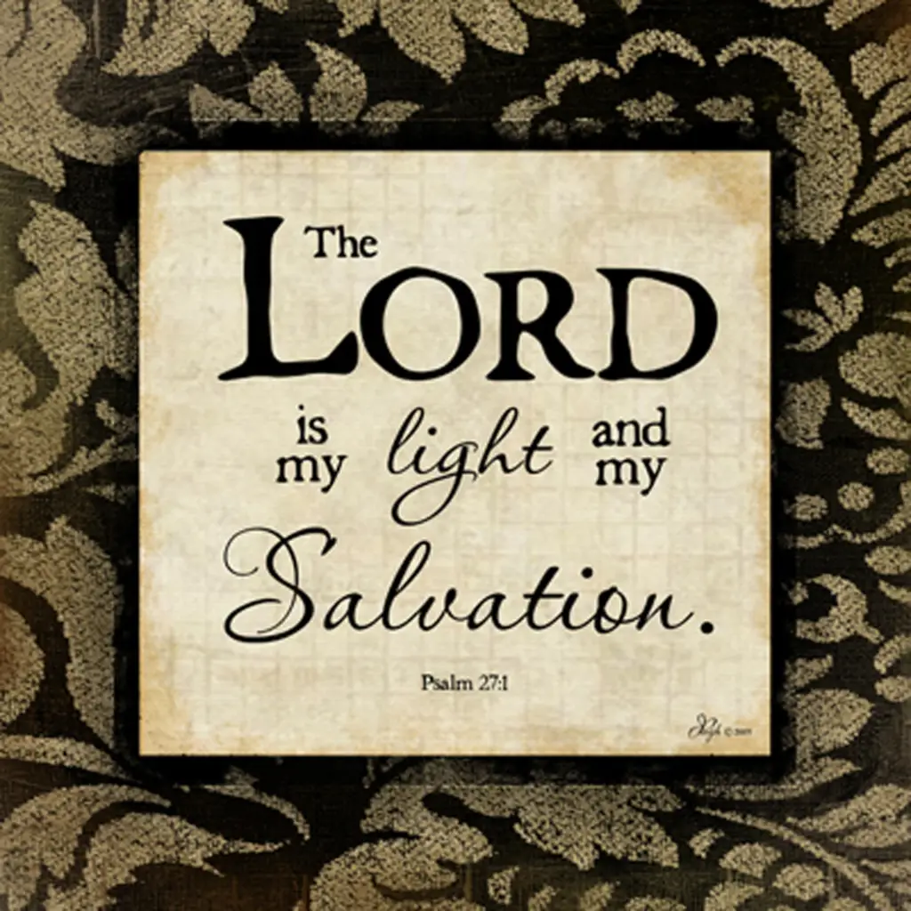 Religious accent tiles - JP- The Lord - Accent Tile