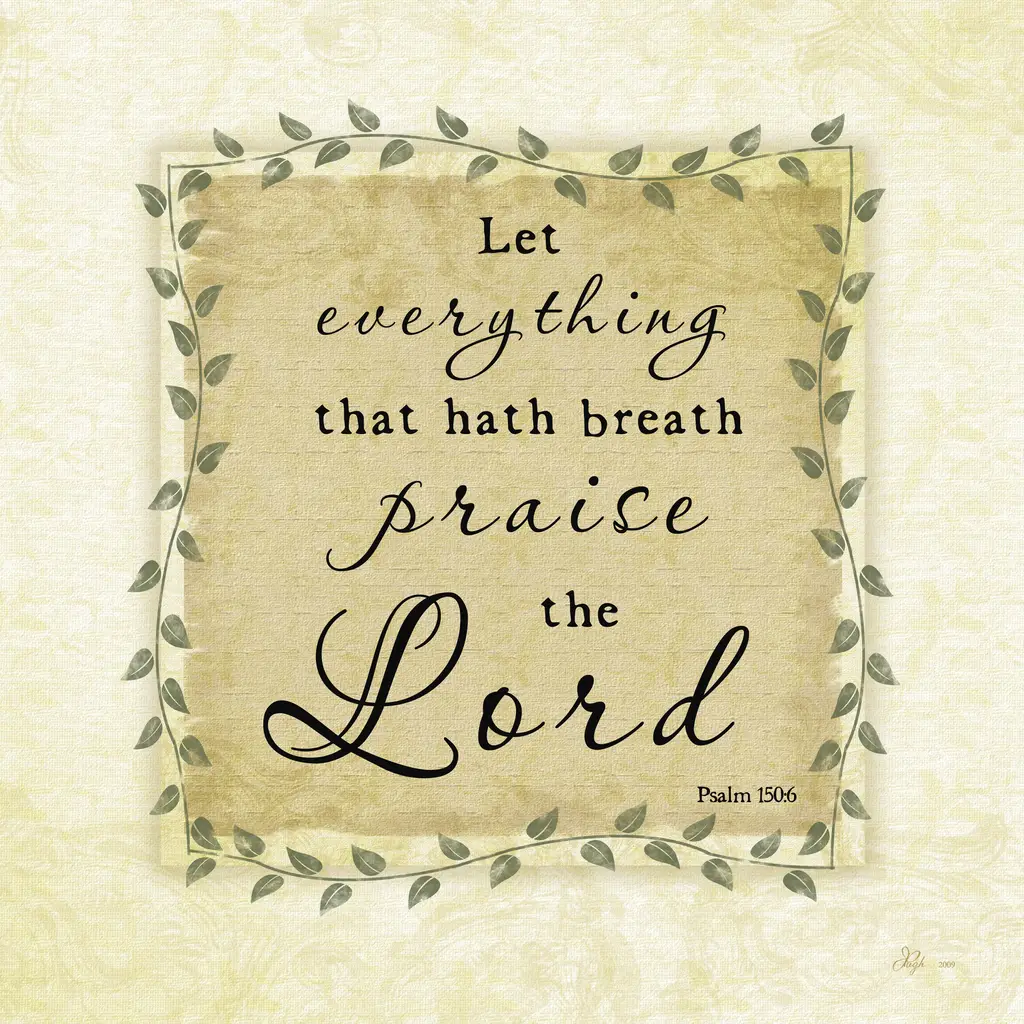 Inspirational/Religious tile art-Praise The Lord-Tile Mural