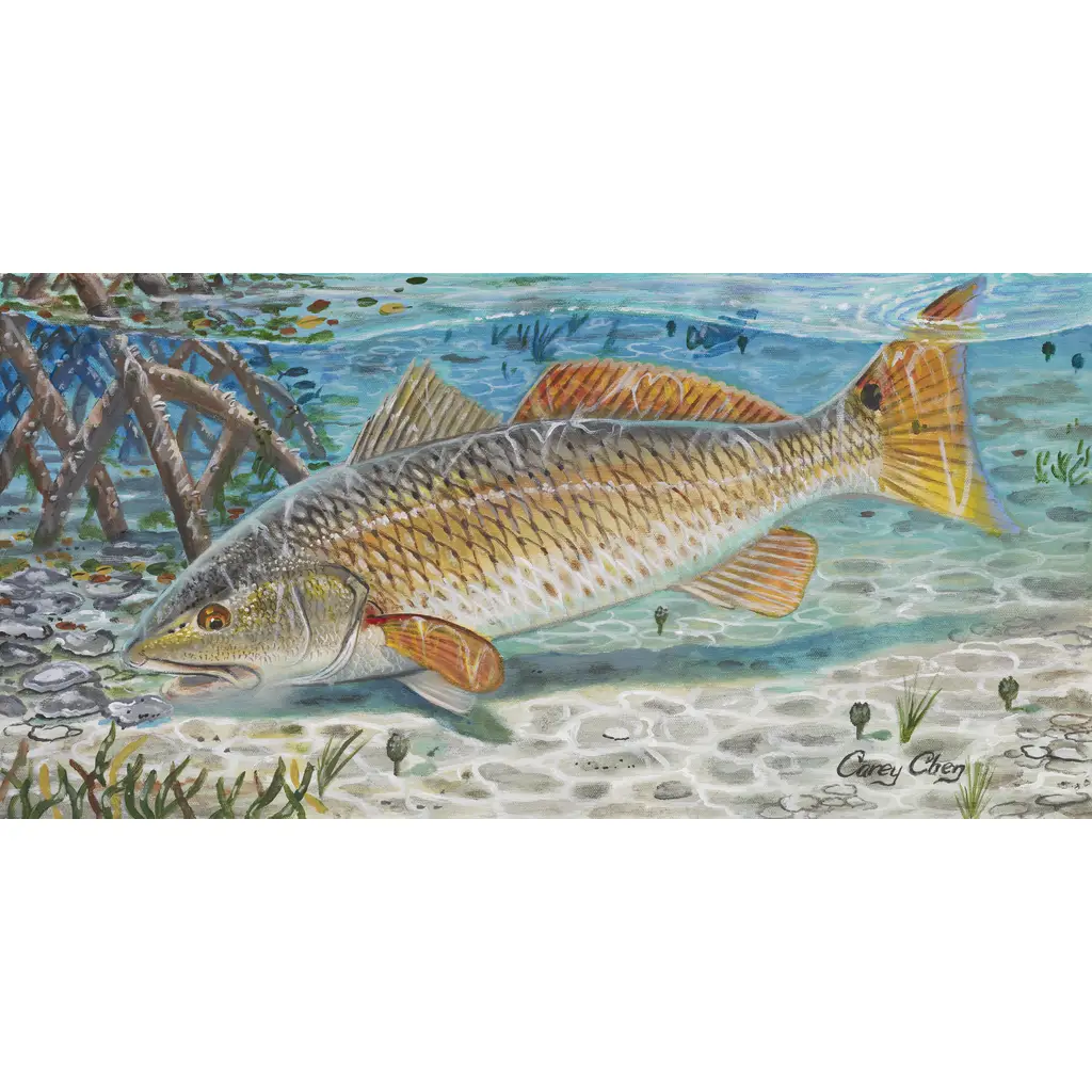 Saltwater fish art-West Coast Reds-Tile Mural