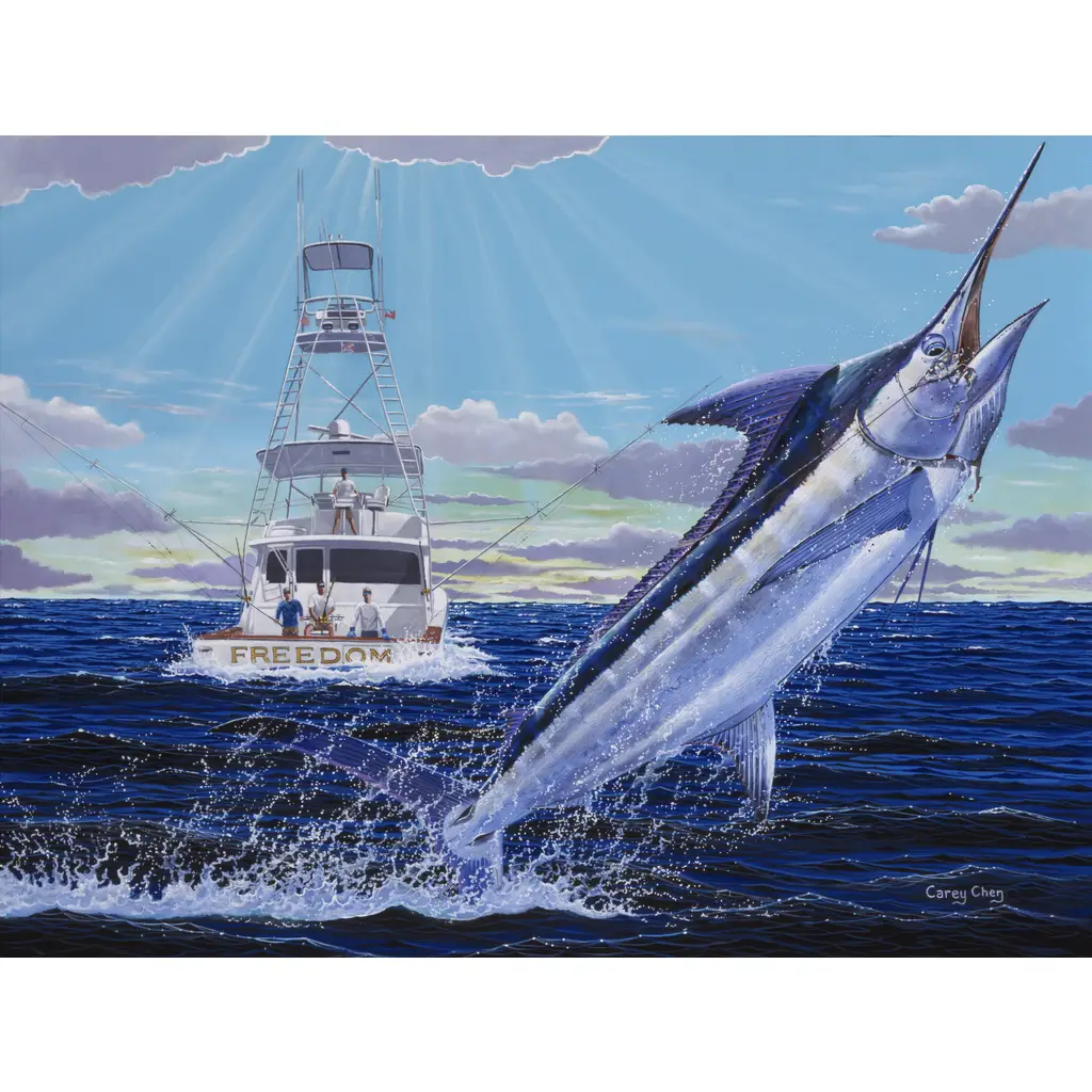 Saltwater fish art-Freedom-Tile Mural