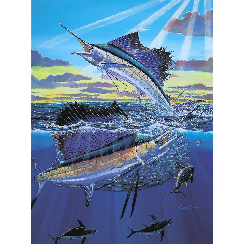 Saltwater fish art-Hot Spot-Tile Mural