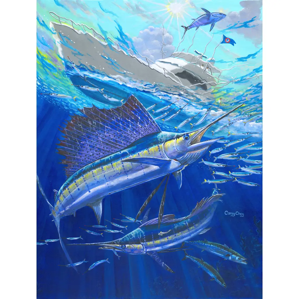Saltwater fish art-Reef Cup 2010-Tile Mural