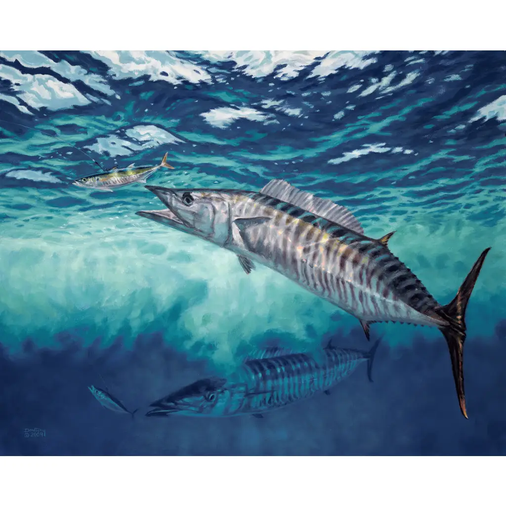 Saltwater fish art-Whos On First-Tile Mural