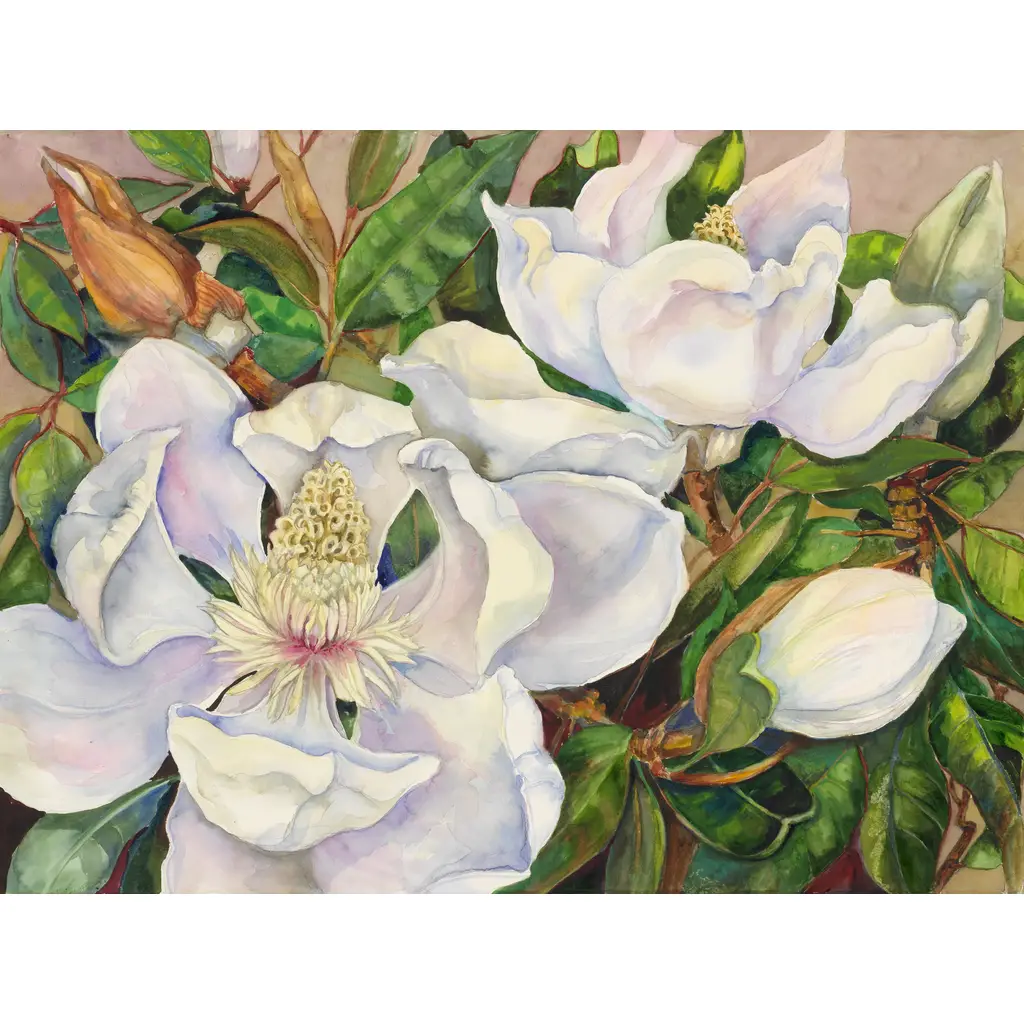 Flowers on tile-Magnolia Tree-Tile Mural