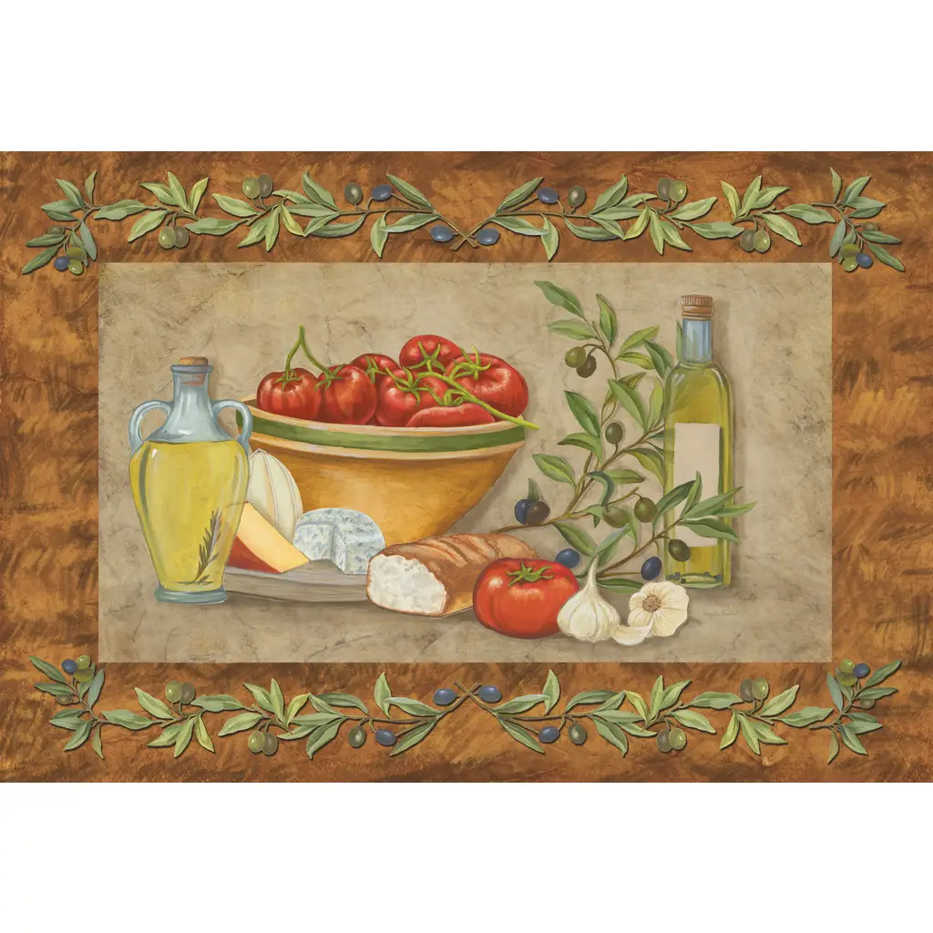 Kitchen backsplash ideas-Tuscany Treats I-Tile Mural