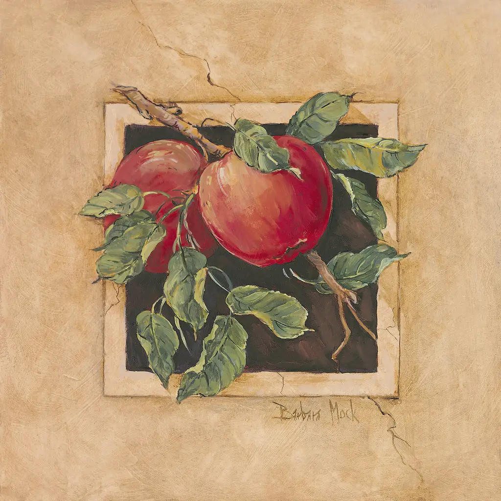 Fruit /Vege decorative tile-Apple-Tile Mural