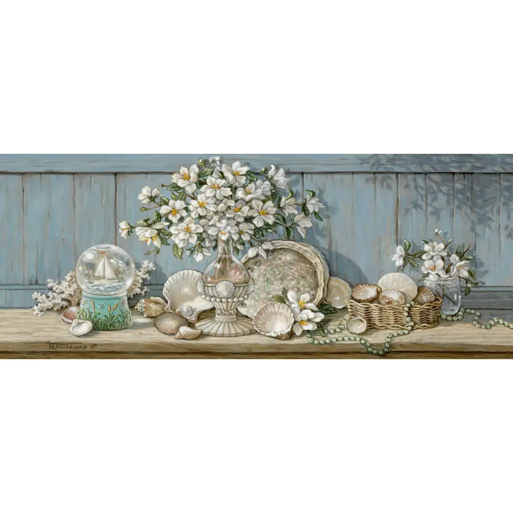 Decorative shells on tile - Shell Collection II - Tile Mural