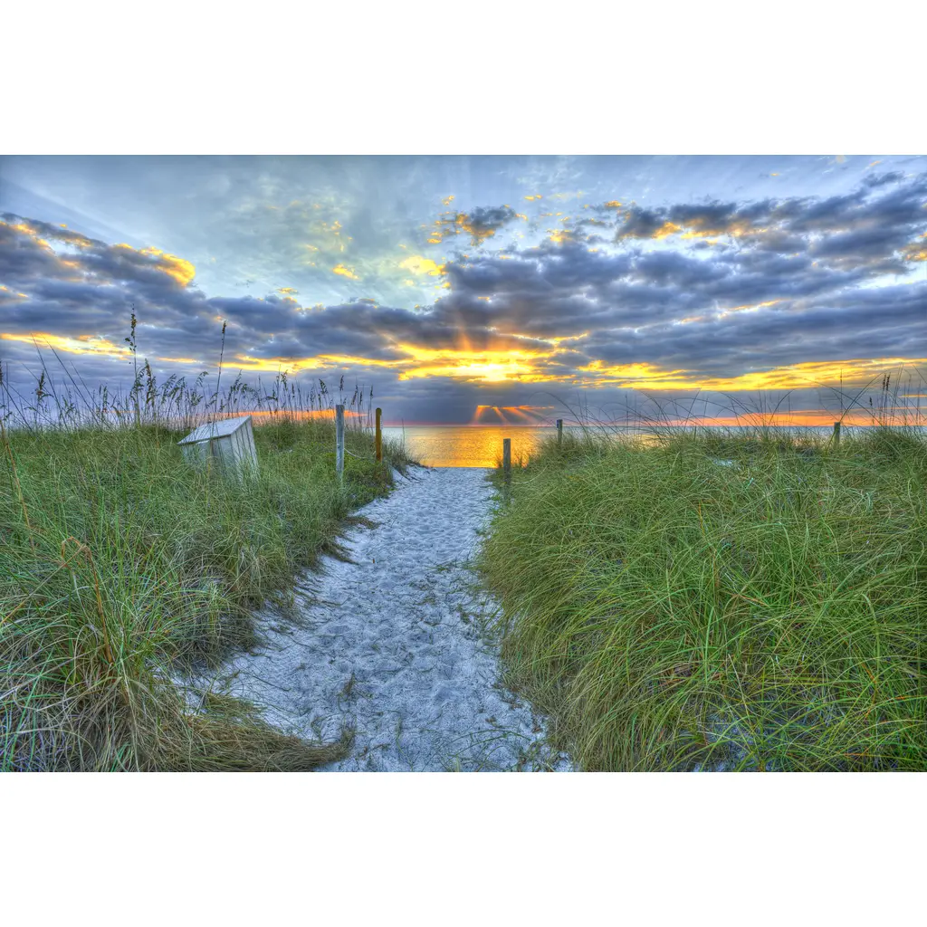 Photography on tile-Captiva Sunset-Tile Mural