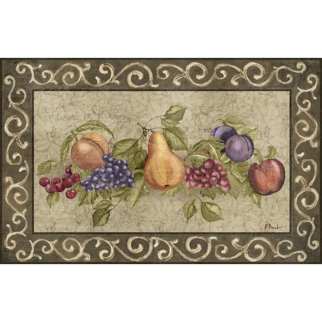 Fruit /Vege decorative tile-Traditional Fruit I-Tile Mural