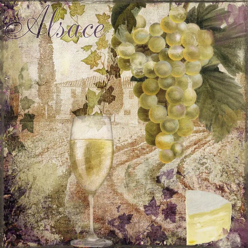 Decorative Wine tile-Wine Country I-Tile Mural