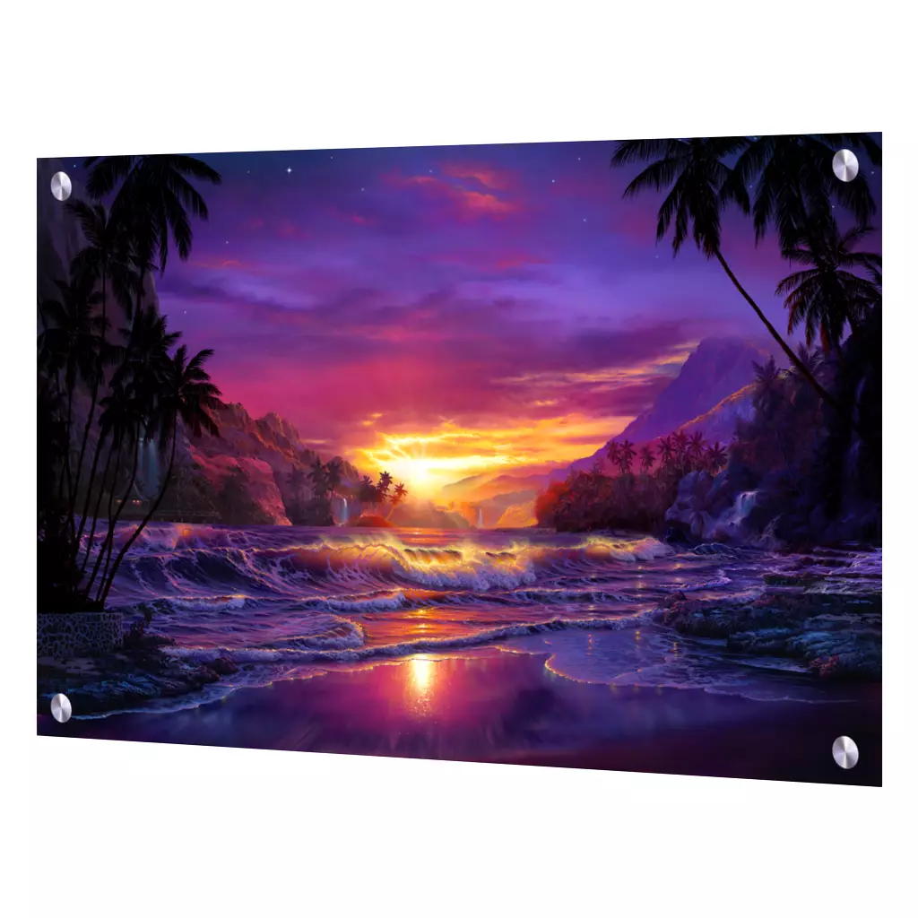 Beach scene tiles-Quiet Time-Tile Mural