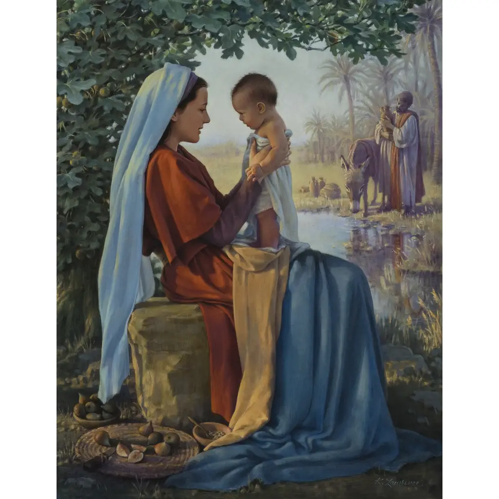 Inspirational/Religious tile art-Holy Family-Tile Mural