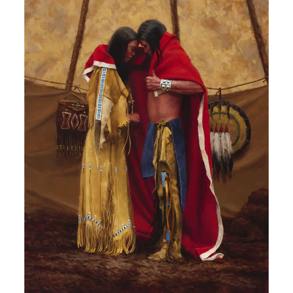 Native American Tile Murals-Two Become One-Tile Mural