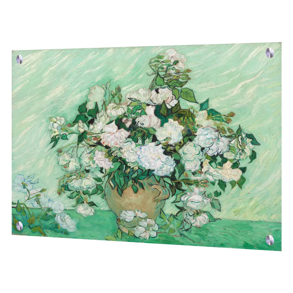 Tile Mural - Roses II - Solo Tile