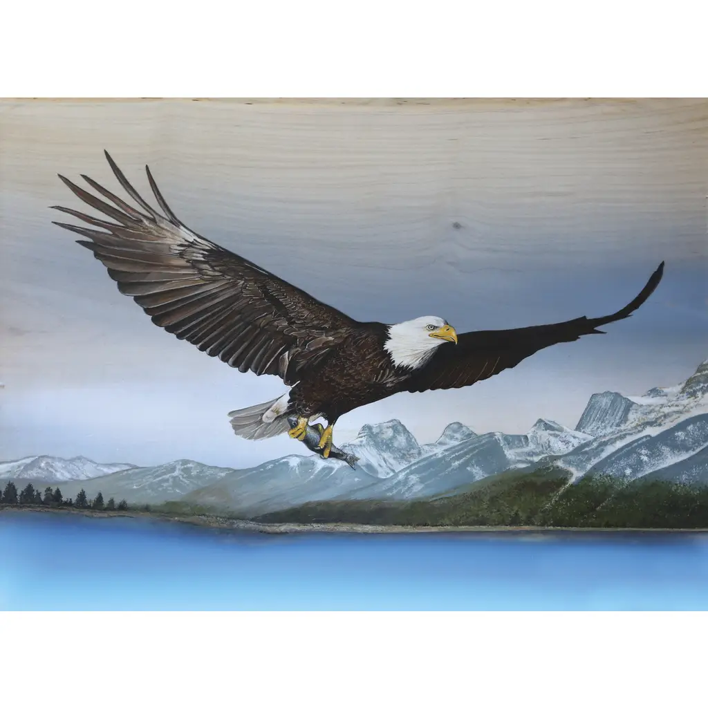 Tile Mural - Bald Eagle Mountain - Tile Mural