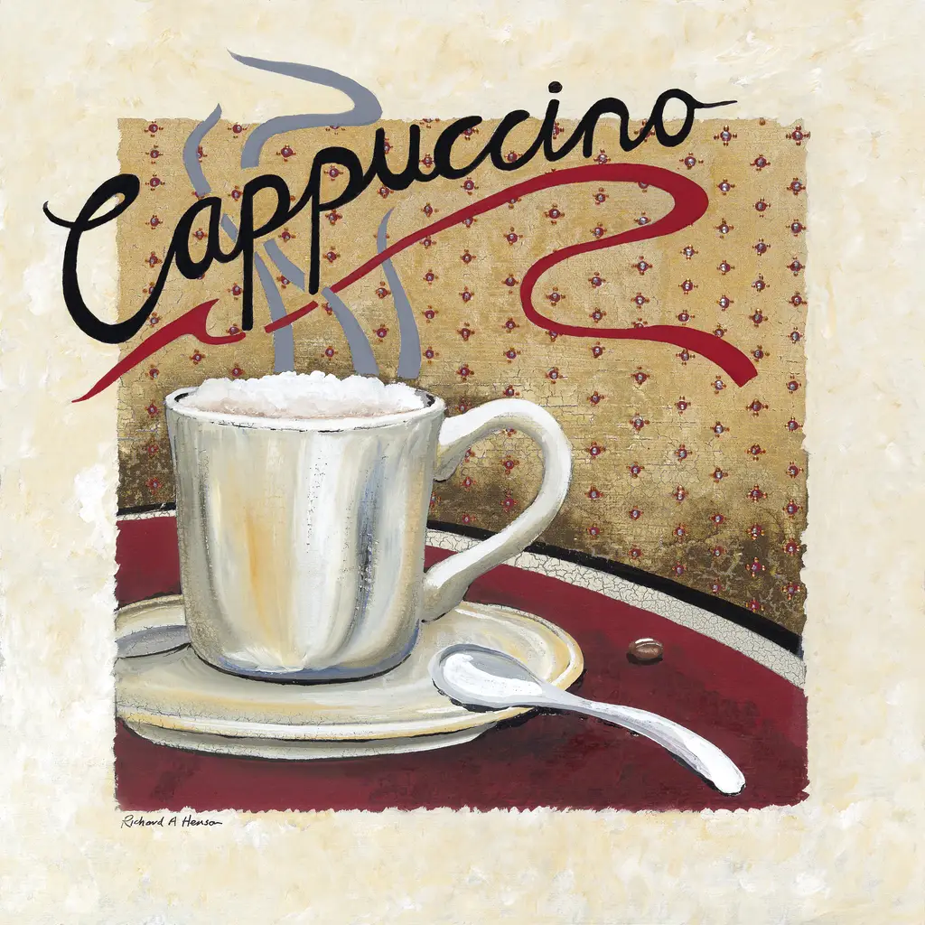 Decorative tiles with coffee-Cappuccino-Tile Mural