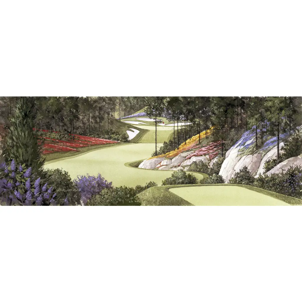 Decorative tile with sports-Golf 11-Tile Mural