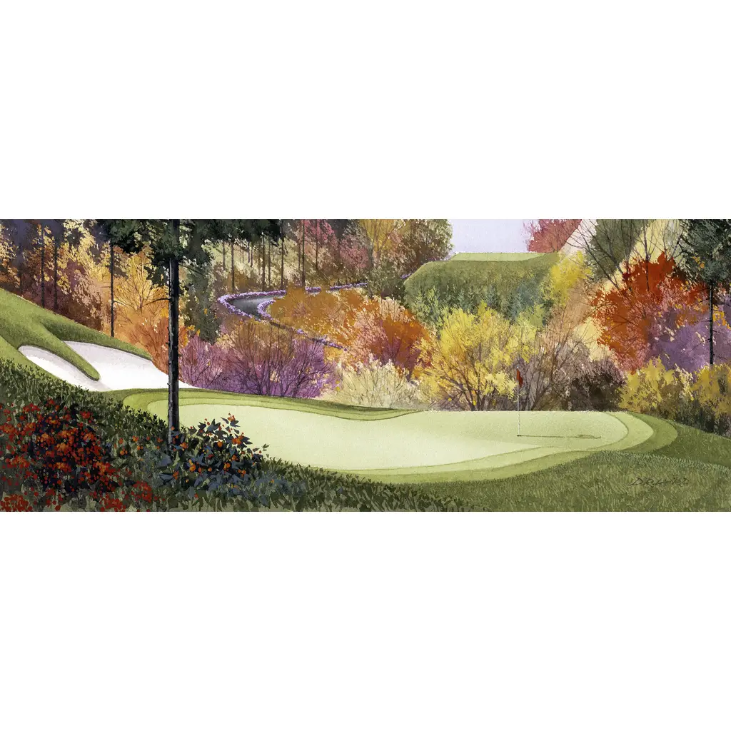 Decorative tile with sports-Golf 6-Tile Mural