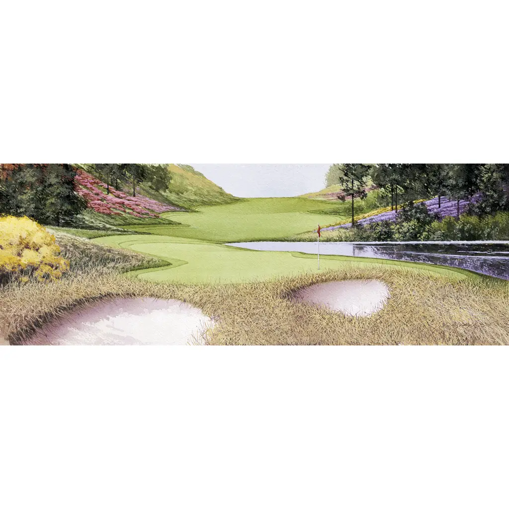 Decorative tile with sports-Golf 7-Tile Mural