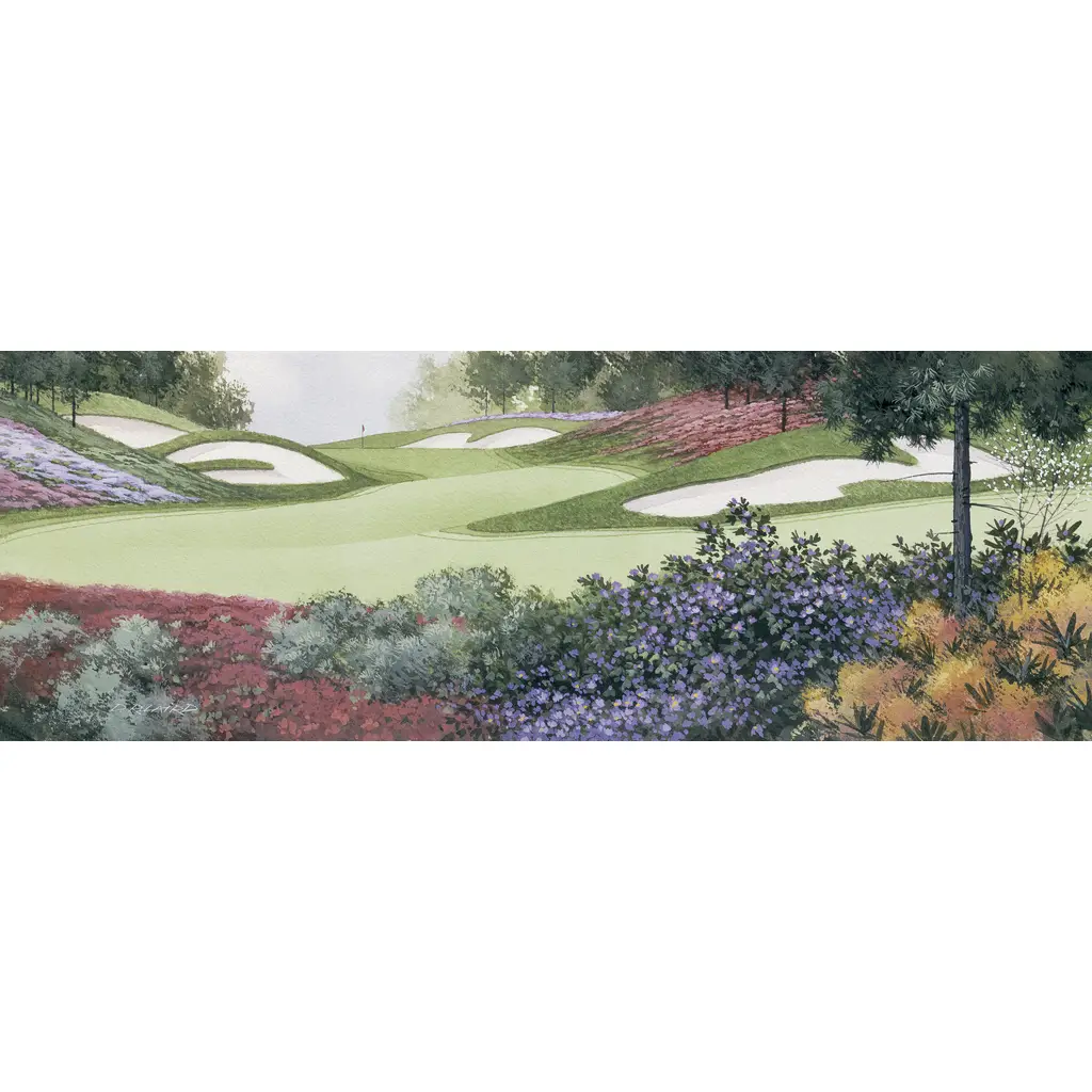 Decorative tile with sports-Golf 8-Tile Mural