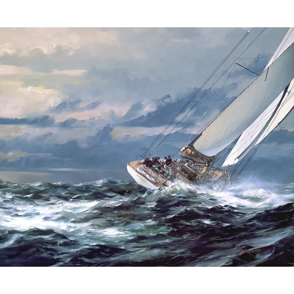 Decorative tile with Ships-Open Sea-Tile Mural