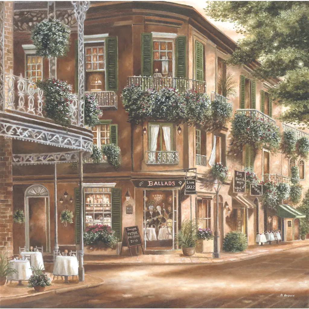 Street Scene tile art-Live Jazz-Tile Mural