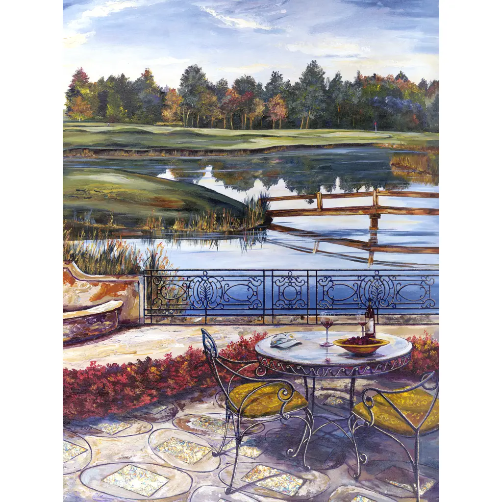 Decorative tile with sports-Tee Time-Tile Mural