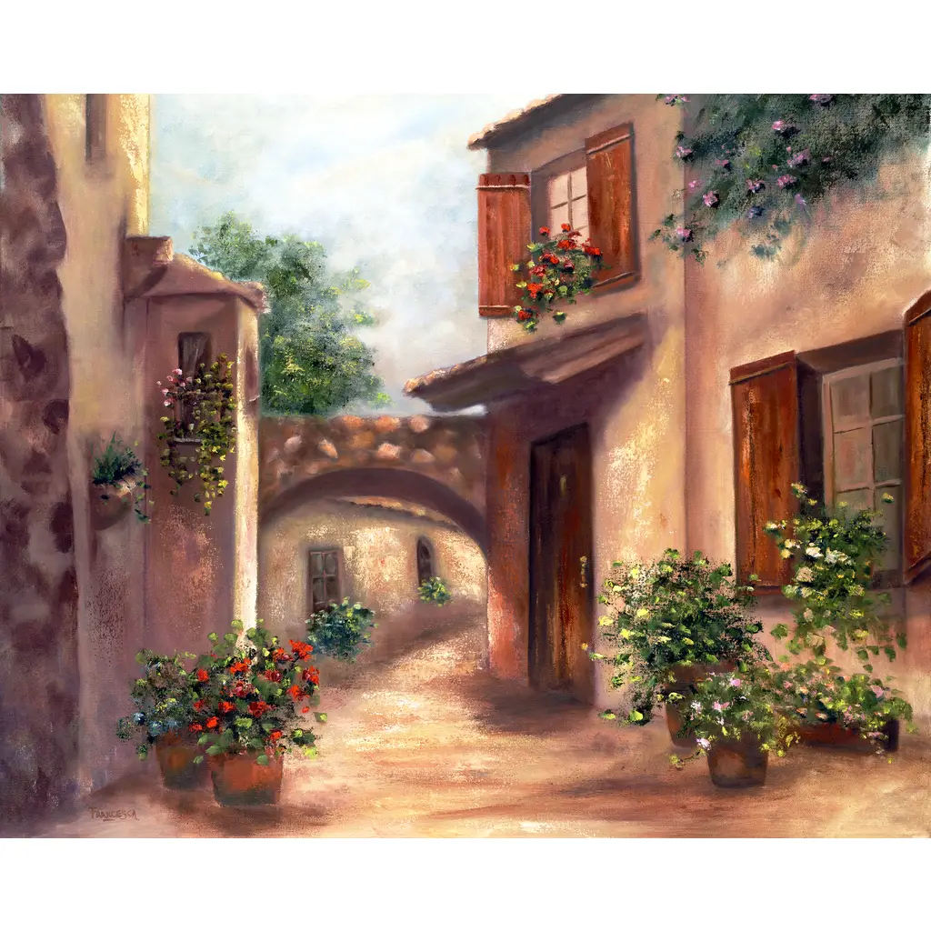 Street Scene tile art-Southern Exposure II-Tile Mural