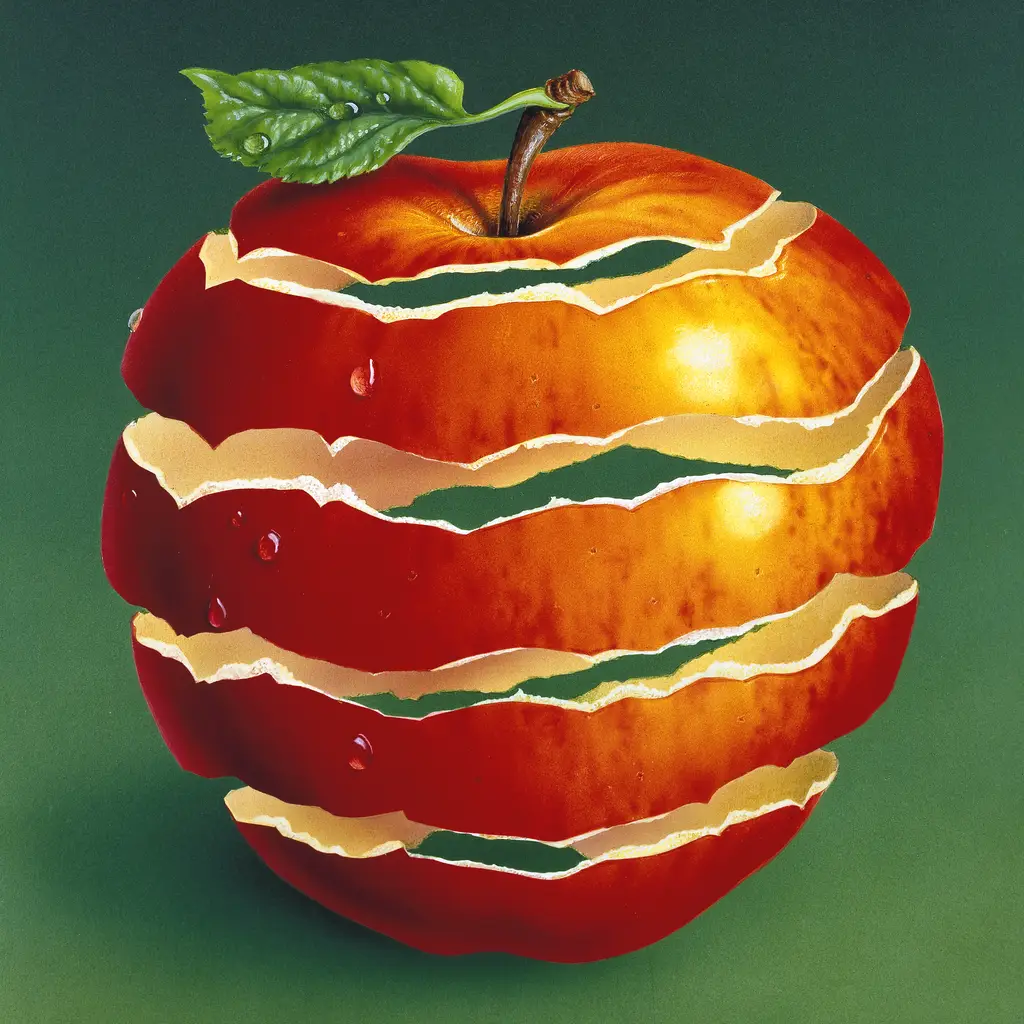 Fruit /Vege decorative tile-Red Apple-Tile Mural